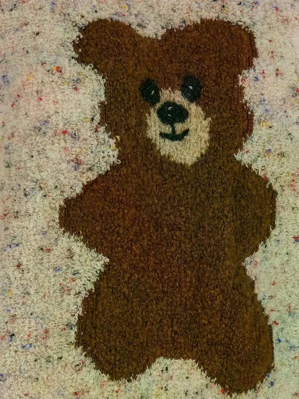 Moschino Teddy Bear Bouclé Sweater