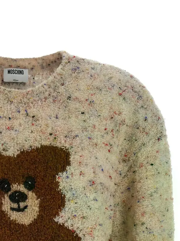Moschino Teddy Bear Bouclé Sweater