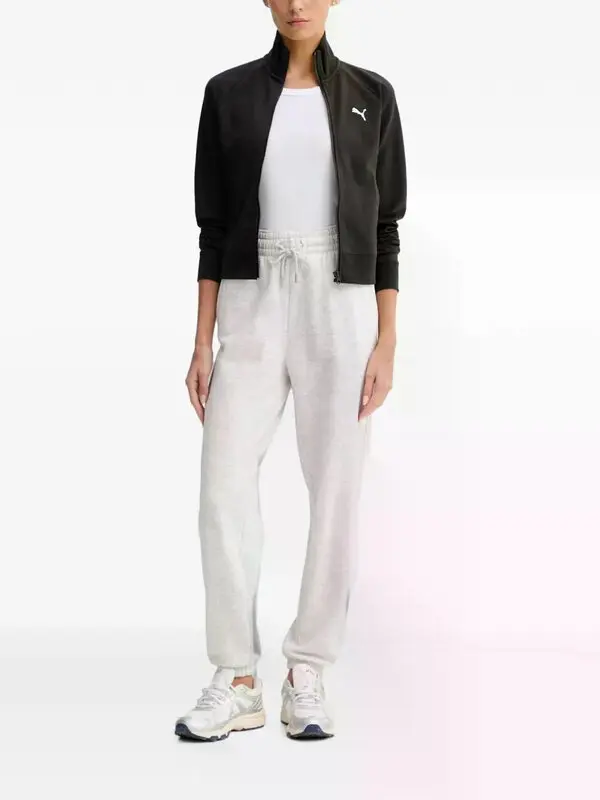 PUMA Logo-print Zip-up Sweatshirt