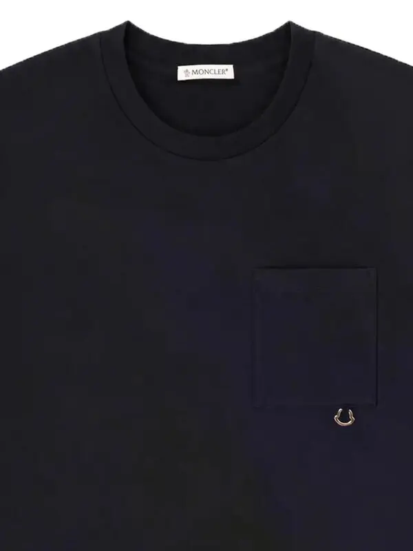 Moncler Logo-patch Pocket T-shirt