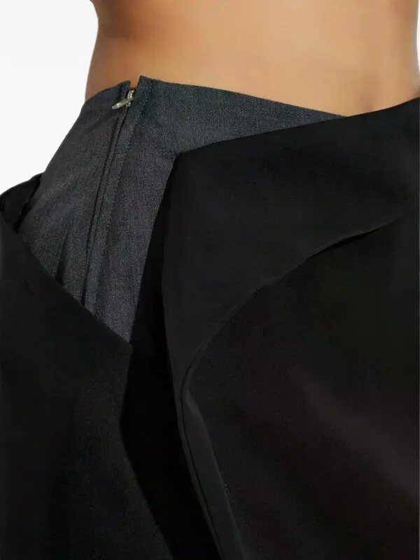 JIL SANDER Asymmetric Layered Detail Skirt