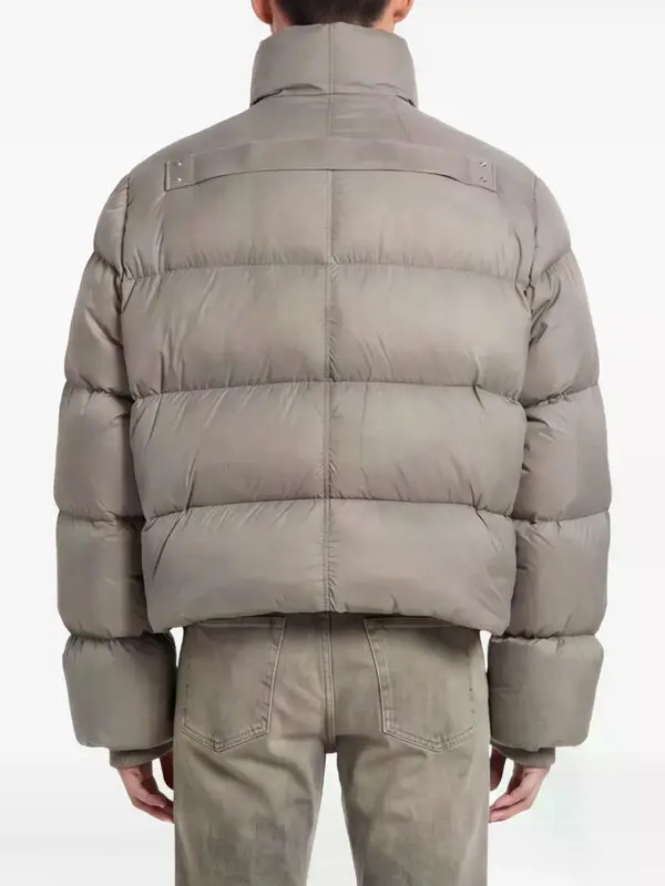 Rick Owens Quilted Funnel-neck Jacket