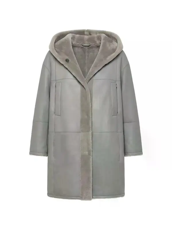 Peserico Reversible Hooded Coat