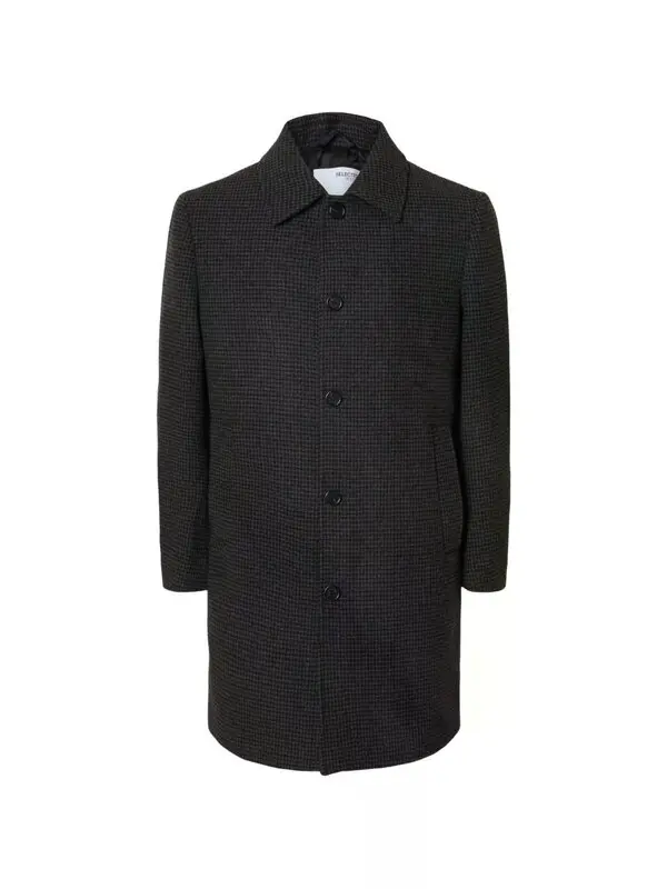 SELECTED Archive Single-breasted Coat - Grey
