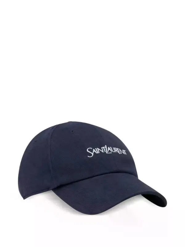 Saint Laurent Cap In Cotton Gabardine