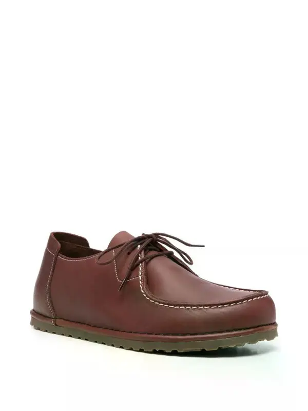 BIRKENSTOCK Lace Up Moc Toe Sneakers - Brown