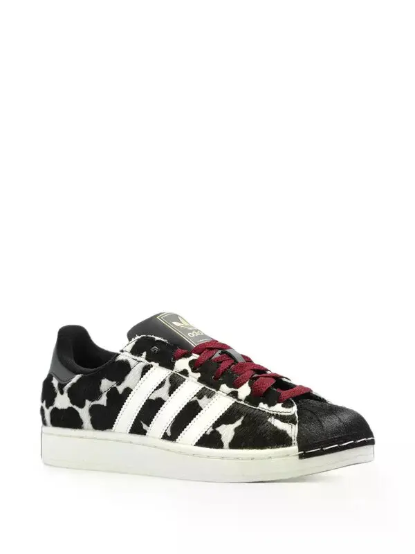 Adidas Superstar Ii Cow Print Sneakers