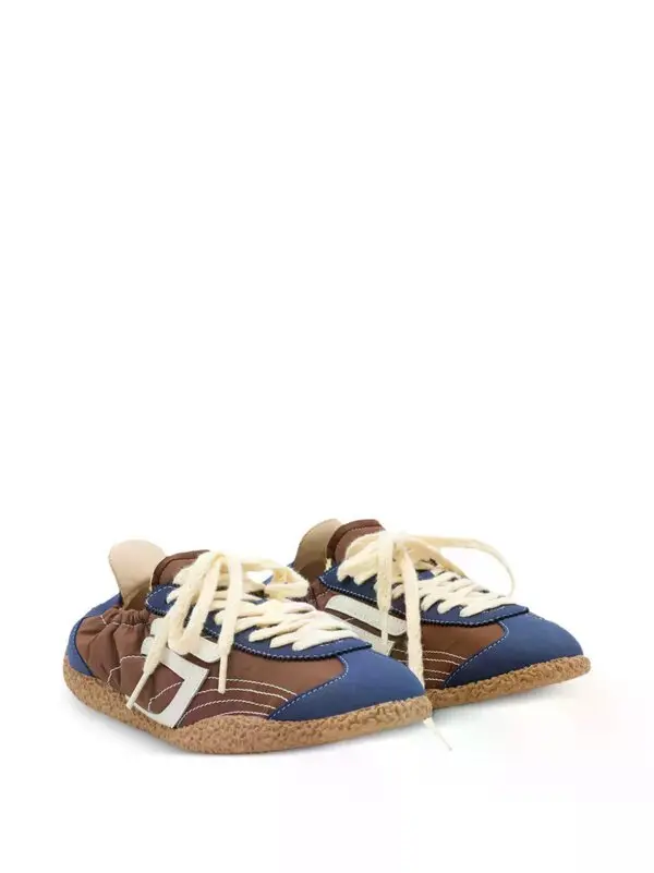 PURAAI Panelled Logo-patch Sneakers