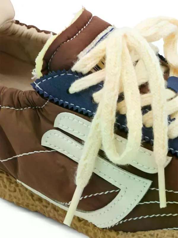 PURAAI Panelled Logo-patch Sneakers