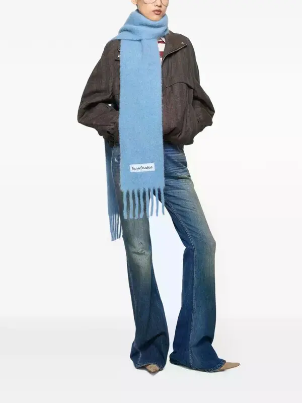 Acne Studios Skinny Mohair Scarf