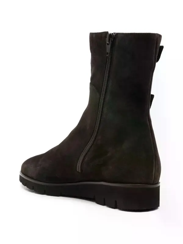 TRUMAN´S Suede Ankle Boots With Buckle Detail