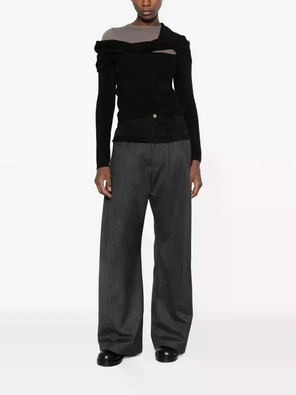 LITKOVSKA Layered Design Trousers