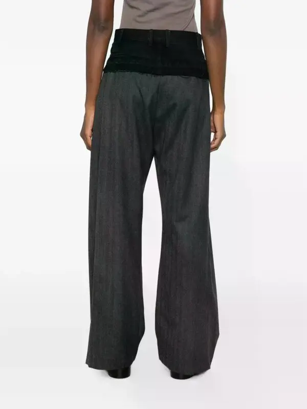 LITKOVSKA Layered Design Trousers