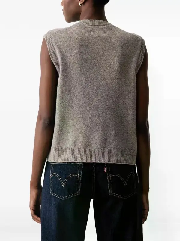 Marc O'polo Ribbed-knit Sleeveless Vest