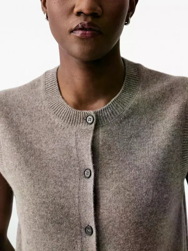 Marc O'polo Ribbed-knit Sleeveless Vest