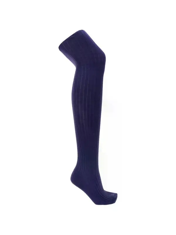 JIL SANDER Ribbed-knit Tights