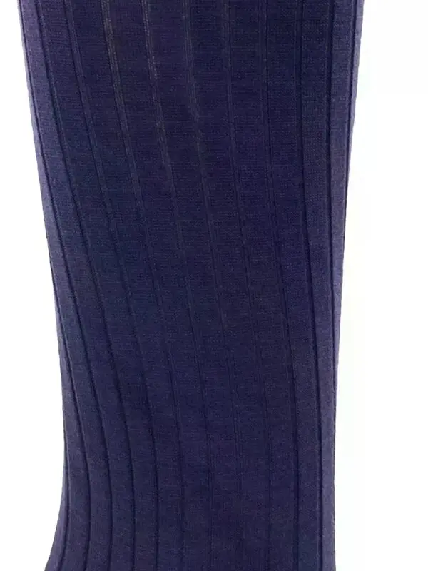 JIL SANDER Ribbed-knit Tights