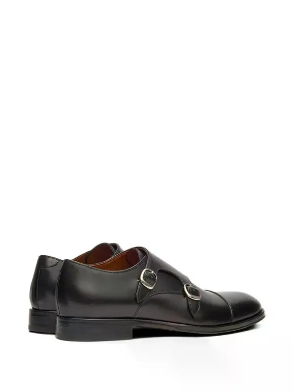 LOTTUSSE Lenox Double-buckle Monk Shoes