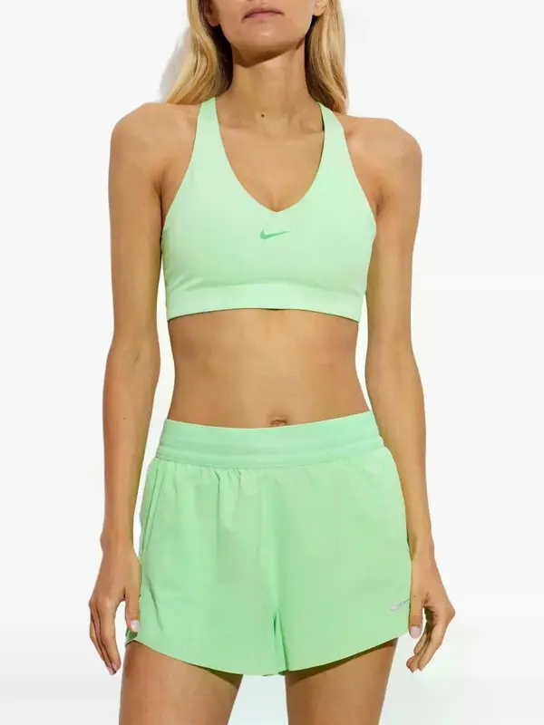 Nike Logo-print Racerback Sports Bra