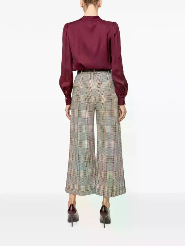 NISSA Bow-detail Viscose Shirt