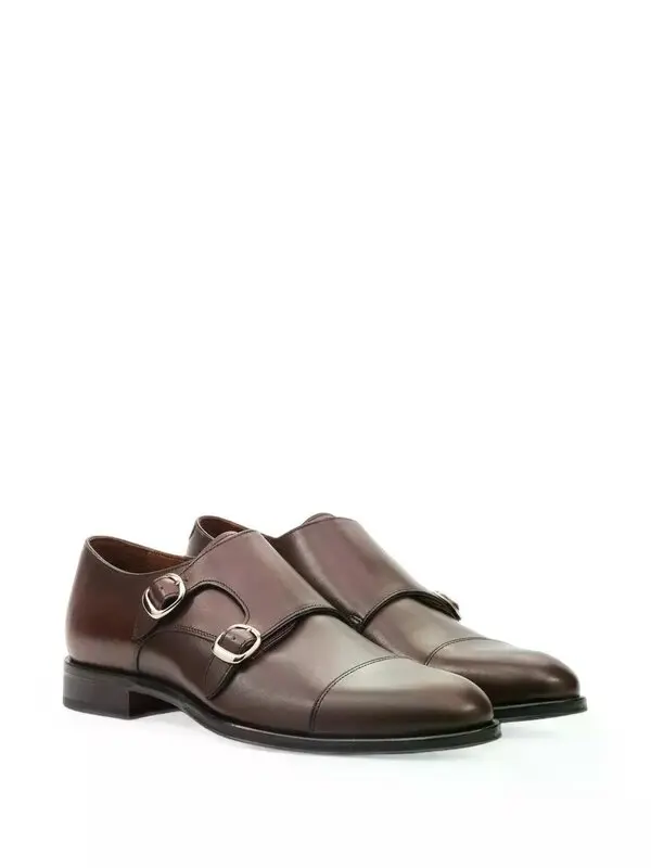 LOTTUSSE Lenox Double-buckle Monk Shoes