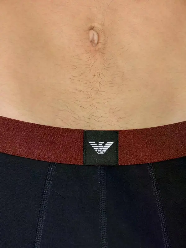 Emporio Armani Logo-patch Boxer Shorts