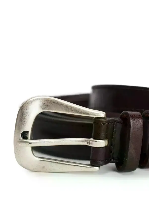 Orciani Western Style Leather Belt