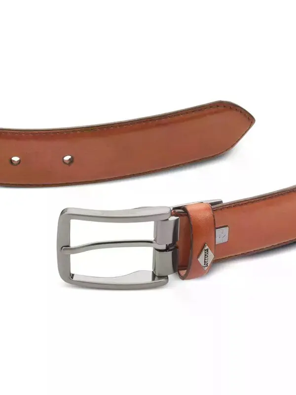 Lottusse 1877 Leather Belt With Buckle Fastening