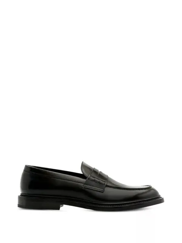 LOTTUSSE Prestige Round-toe Loafers - Black