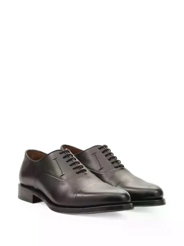 LOTTUSSE Premium Goodyear-welted Cap-toe Oxford Shoes