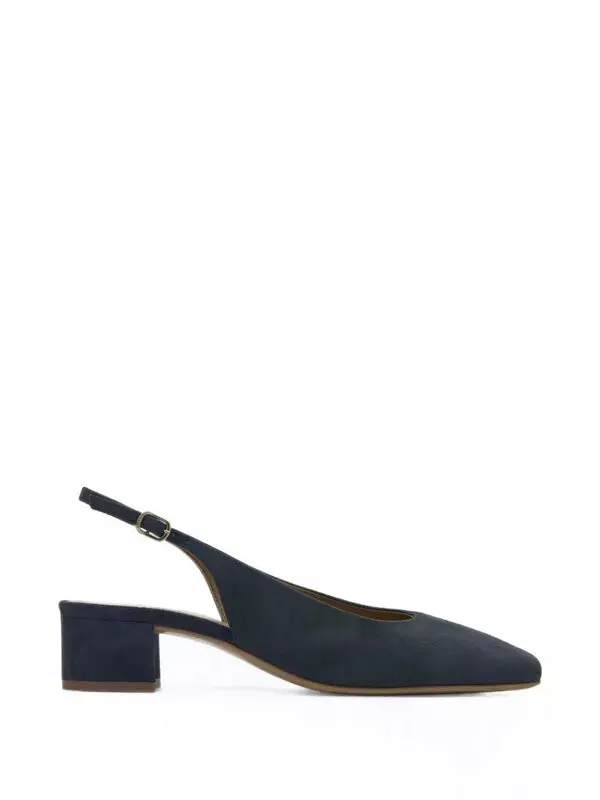 LOTTUSSE Goya Suede Pumps - Blue