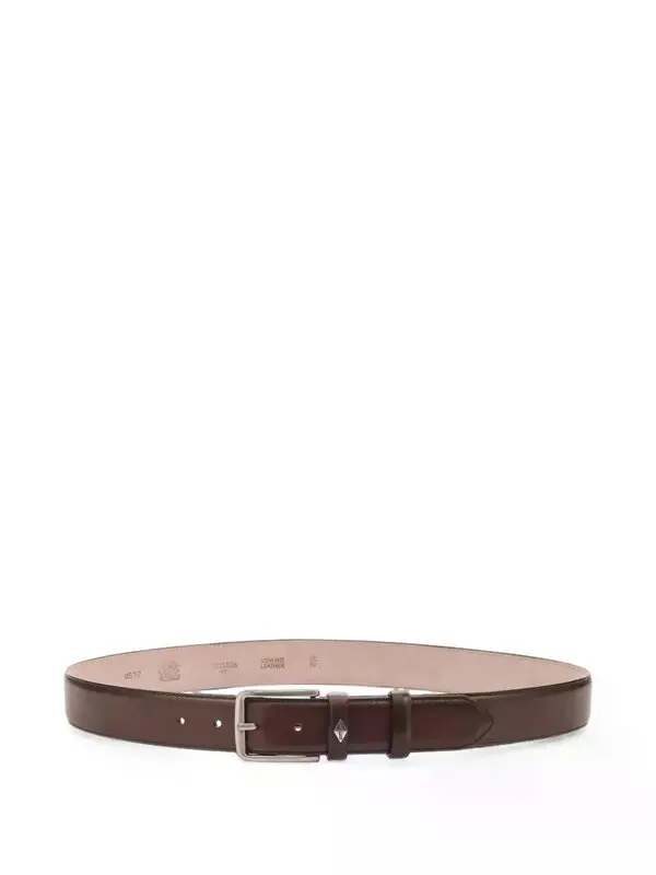 LOTTUSSE Bear Buckle-fastening Leather Belt - Brown