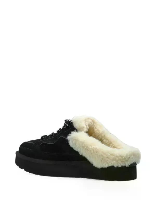 UGG Lowmel Shearling-trim Slippers
