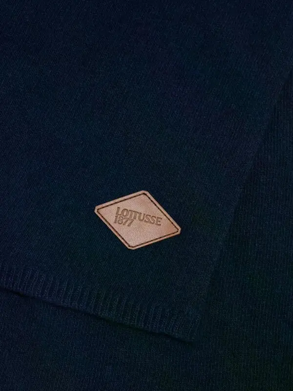 LOTTUSSE Berna Logo-patch Scarf
