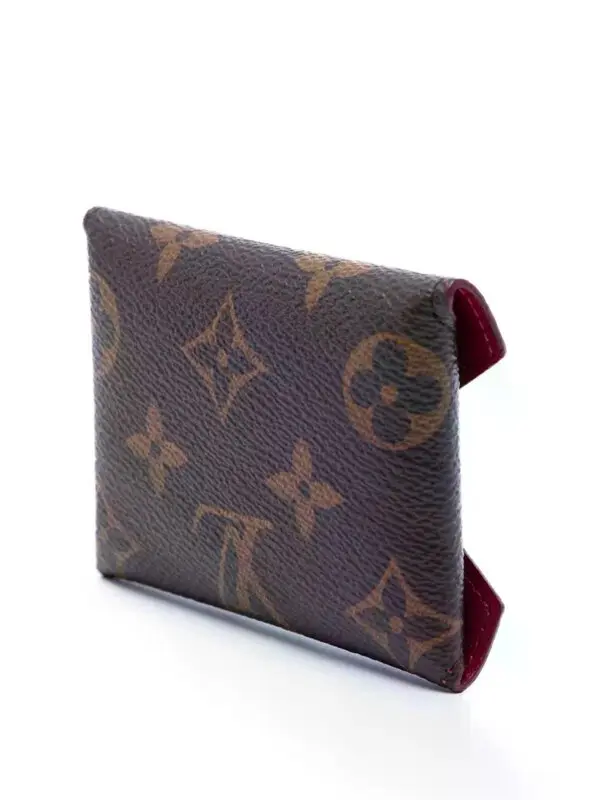 LOUIS VUITTON 2019 Monogram Pochette Kirigami Card Holder - Brown