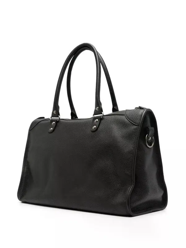 Balenciaga Le City Grained-leather Tote Bag