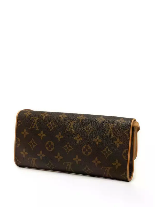 LOUIS VUITTON Monogram Pochette Twin Gm Crossbody Bag