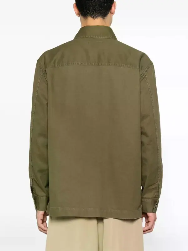 Saint Laurent Cassandre Gabardine Overshirt