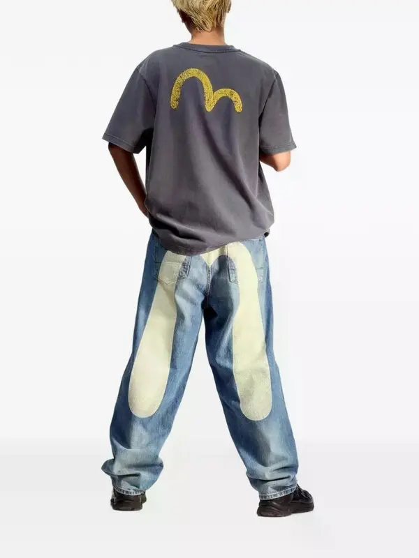 EVISU Daicock Printed Jeans