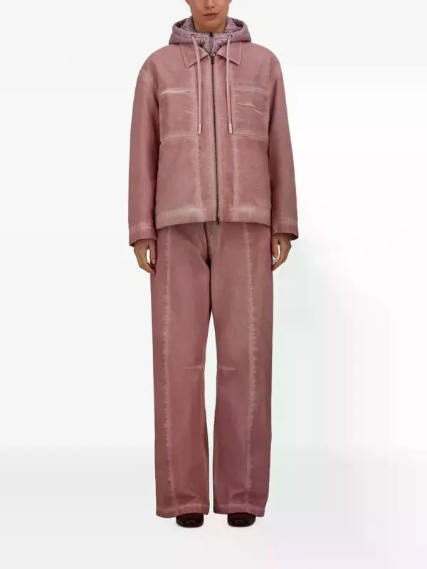 Herno Straight-leg Jeans With Stitched Detail