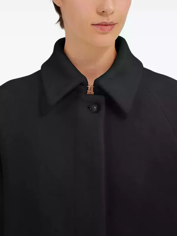 Herno Raglan-sleeve Single-breasted Coat