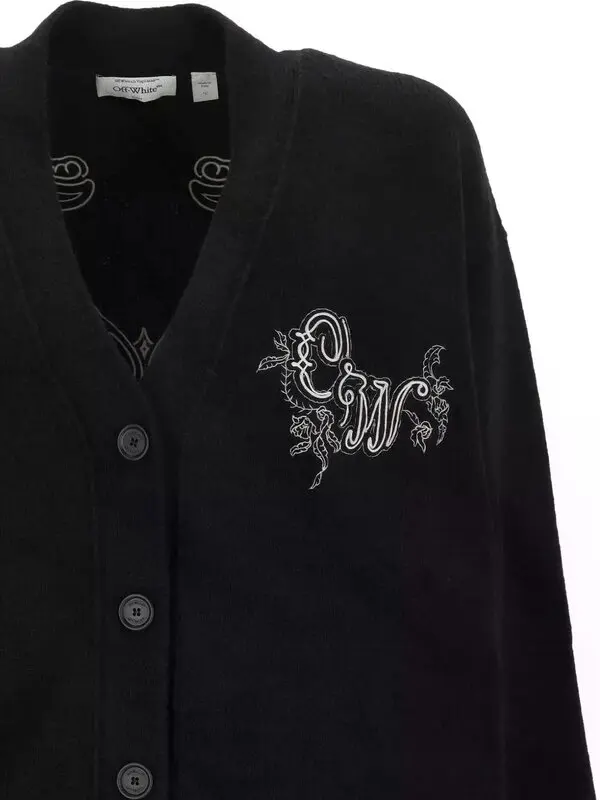 Off-White Arrows Embroidered Cardigan