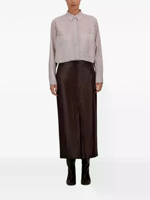 Herno Striped Poplin Shirt