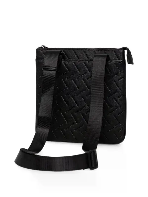 Armani Exchange Logo-embossed Messenger Bag