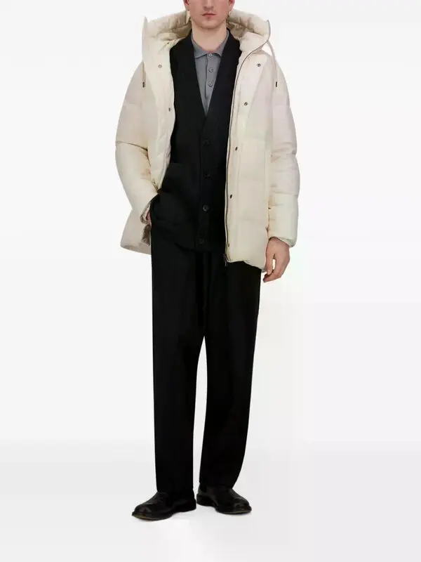 Herno V-neck Wool-twill Jacket
