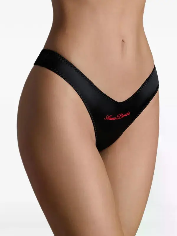 SCANDALE Dédicace Embroidered Thong