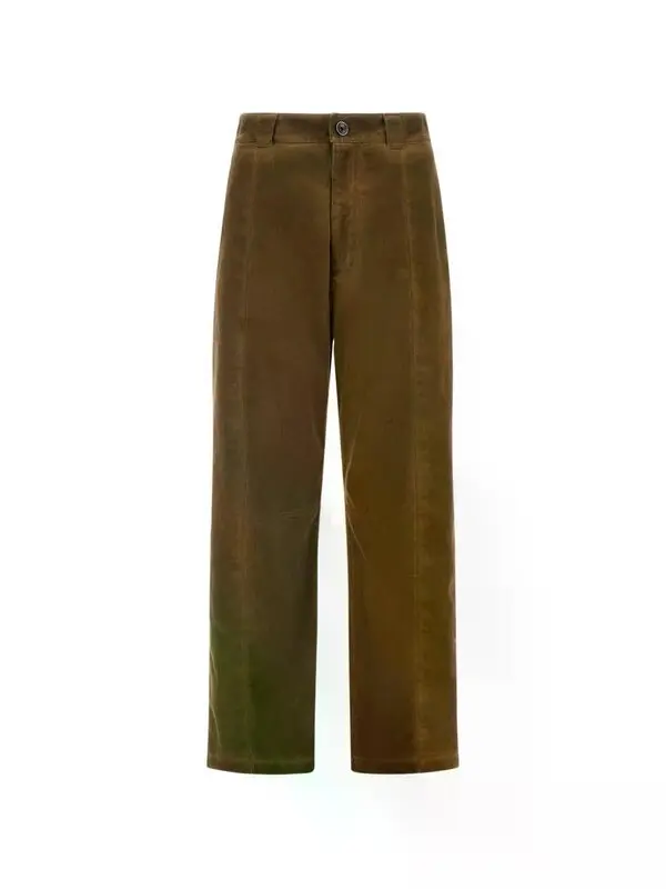 Herno Stitched-pleat Straight-leg Jeans