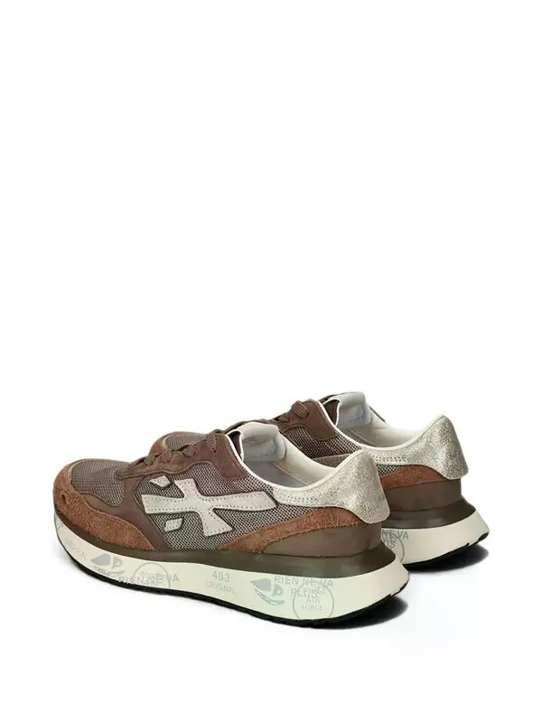 Premiata Lauryn 8549 Logo-patch Sneakers - Brown