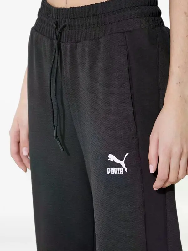 PUMA Logo-embroidered Drawstring Track Pants