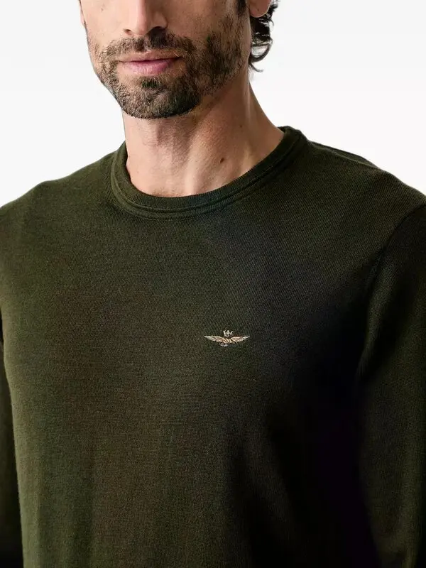 AERONAUTICA MILITARE Fine Knit Wool Sweater